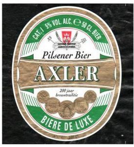 Drink Label: Axler Pilsener (Bavaria Lieshout Holland, NetherlandsCol ...