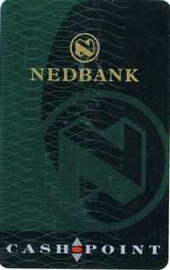 Bank Card: Cash Point (Nedbank, South AfricaCol:ZA-GM-0007