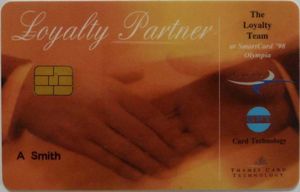 Carte téléphonique: SmartCard '98 - Loyalty Partner (Test, Proof ...