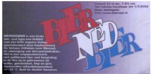 Drink Label: Bier Ned Bier (Brouwerij de Schans, NetherlandsCol:NL-BEER ...