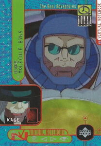 Game Card: Ezekiel Rage (Jonny Quest - The Real Adventures) (The Real ...