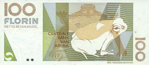 Banknote: 100 Florin (Aruba) (1993 Issue) Wor:P-14