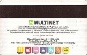 Functional Card: Multinet - Sarar (Multifunctional Cards, Türkiye (Turkey)(Multinet) Col:TR ...