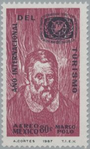 Stamp: Marco Polo (Mexico(International Tourist Year) Mi:MX 1235,Sn:MX ...