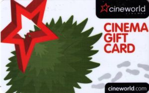 Gift Card: Christmas Tree (Cineworld, United Kingdom of Great Britain ...