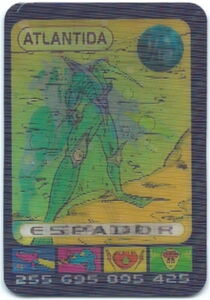 Game Card: Espador (3D cards - Spacix(Atlantida) Col:Spacix3D-025