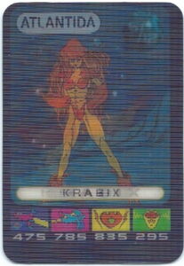 Game Card: Krabor (3D cards - Spacix(Atlantida) Col:Spacix3D-029