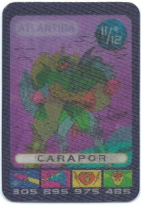 Game Card: Poulpix (3D cards - Spacix(Atlantida) Col:Spacix3D-034