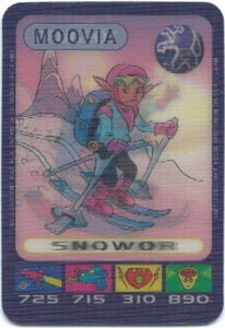 Game Card: Snowor (3D cards - Spacix(Moovia - Peugeot) Col:Spacix3D-241