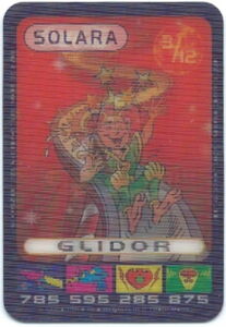Tarjeta de juego: Glidor (3D cards - Spacix(Solara - Coca-Cola) Col ...