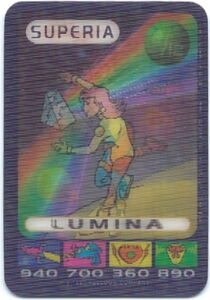 Game Card: Lumina (3D cards - Spacix(Superia - Kellogg's) Col:Spacix3D-326