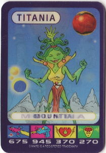 Game Card: Mountia (3D cards - Spacix(Titania - Mars) Col:Spacix3D-344