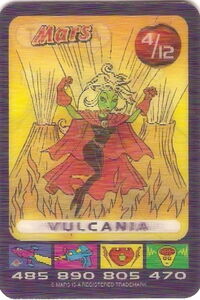 Game Card: Vulcania (3D cards - Spacix(Titania - Mars) Col:Spacix3D-340