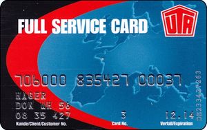 Functional Card: Full Service Card - UTA (Filling Stations, Germany ...