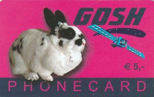 Karta telefoniczna: Gosh (Rabbit / Satellite) (5€) (pink) (Remote ...