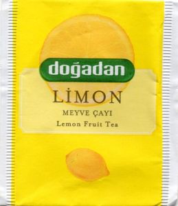 Bolsa de Té: Limon Meyve Çayi, flap, no ® in logo (doğadan, Türkiye ...
