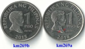 Coin: 1 Piso (magnetic) (Philippines(1946~Today - Republic of the ...