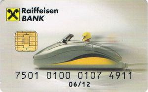 Bank Card: Raiffeisen Bank (Raiffeisen Bank, RomaniaCol:RO-GM-0008