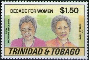 Stamp: Marjorie Padmore and Sybil Atteck (1911-1975) (Trinidad and ...
