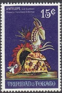 Stamp: "Antelope God Bamibara" (Trinidad and Tobago(Carnival Winners ...