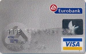 Bank Card: Eurobank VISA (10/04) (EFG Eurobank Ergasias S.A., Greece ...