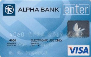 Bank Card: Alpha Bank (ALPHA BANK, GreeceCol:GR-VI-0009.03