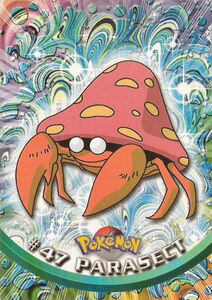 Game Card: Parasect (Pokémon(Pokémon TV Animation Edition Series 1) Col ...