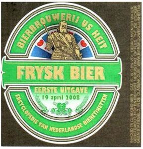 Drink Label: Frysk Bier (Friese Bierbrouwerij, NetherlandsCol:NL-BEER ...