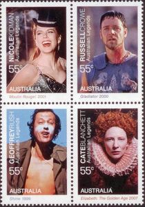Stamp: Australian Legends - Screen (Australia(Australian Legends ...