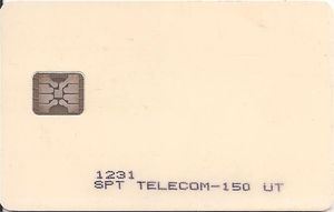 Phonecard: Service Card II. - SPT TELECOM-150 UT (SPT Telecom, Czech ...