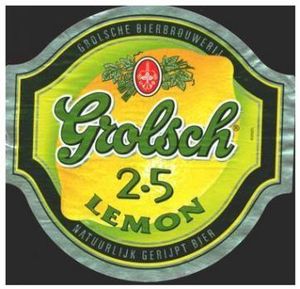 Drink Label: Grolsch Lemon 2.5 (Grolsch Brouwerij, NetherlandsCol:NL ...