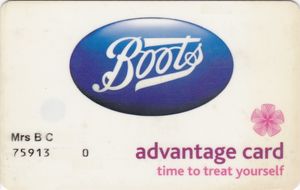 Functional Card: Boots - Avantage Card - Time to Treat Yourself ...