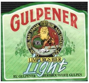 Drink Label: Gulpener Light (Gulpener Bierbrouwerij, NetherlandsCol:NL ...