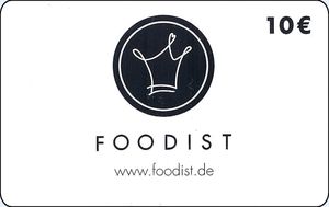 Geschenkkarte: Logo (Foodist, Deutschland, Bundesrepublik(Foodist) Col ...