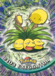 Game Card: Exeggutor (Pokémon(Pokémon TV Animation Edtion Series 2) Col ...