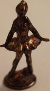Meal Toy: Ballet Dancer 2 / copper (Kinder Surprise, Italy(Kinder ...