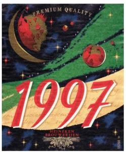 Drink Label: Heineken 1997 (Heineken Brouwerij, NetherlandsCol:NL-BEER ...