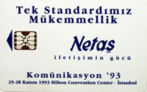 Phonecard: Netas Hilton Convention Center Telekomunikasyon 1993 (Test ...