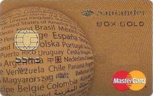 Bank Card: Santander Box Gold – 5 (Banco de Santander, SpainCol:ES-MC ...