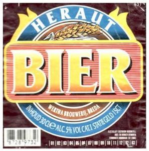 Drink Label: Heraut Bier (Vereenigde Nederlands Brouwerij ...