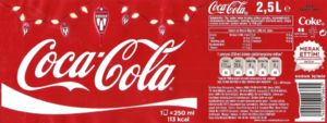 Drink Label: Coca Cola (Coca Cola İçecek A.Ş., Turkey) Col:TR-SODA-000017