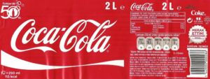 Drink Label: Coca Cola (Coca Cola İçecek A.Ş., Türkiye (Turkey)Col:TR ...