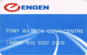 Functional Card: Engen (Fuel Stations, South Africa(Engen) Col:ZA-ENGE-001