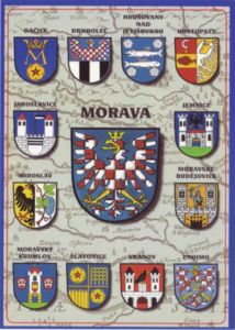 Postcard: Coats of Arms . Morava III (Czech Republic(- Coats of Arms ...