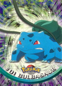 Game Card: Bulbasaur (Pokémon) (Pokémon TV Animation Edition Series 1 ...