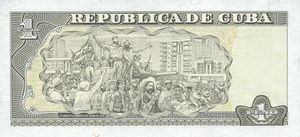 Banknote: 1 Peso (Cuba(2001-2021 Issue) Wor:P-121b