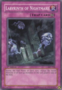Game Card: Labyrinth of Nightmare (Yu-Gi-Oh(Ancient Sanctuary - 1st ...