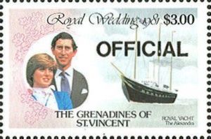Stamp: “Alexandra” (Grenadines of St. Vincent(Official Stamps) Mi:VC-GR ...