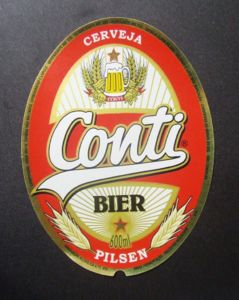 Etiqueta de bebida: Conti Bier (Casa di Conti, BrasilCol:BR-BEER-000089