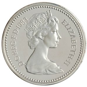 Coin: 1 Pound (Royal Coat of Arms - Silver edition) (United Kingdom of ...